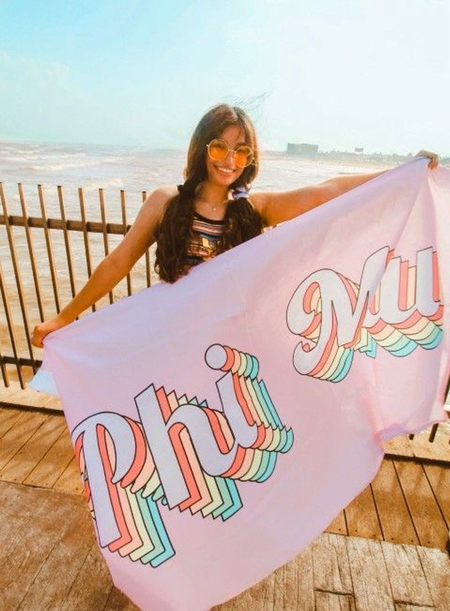 Sorority Retro Flags – Campus Greek & Embroidery Shop