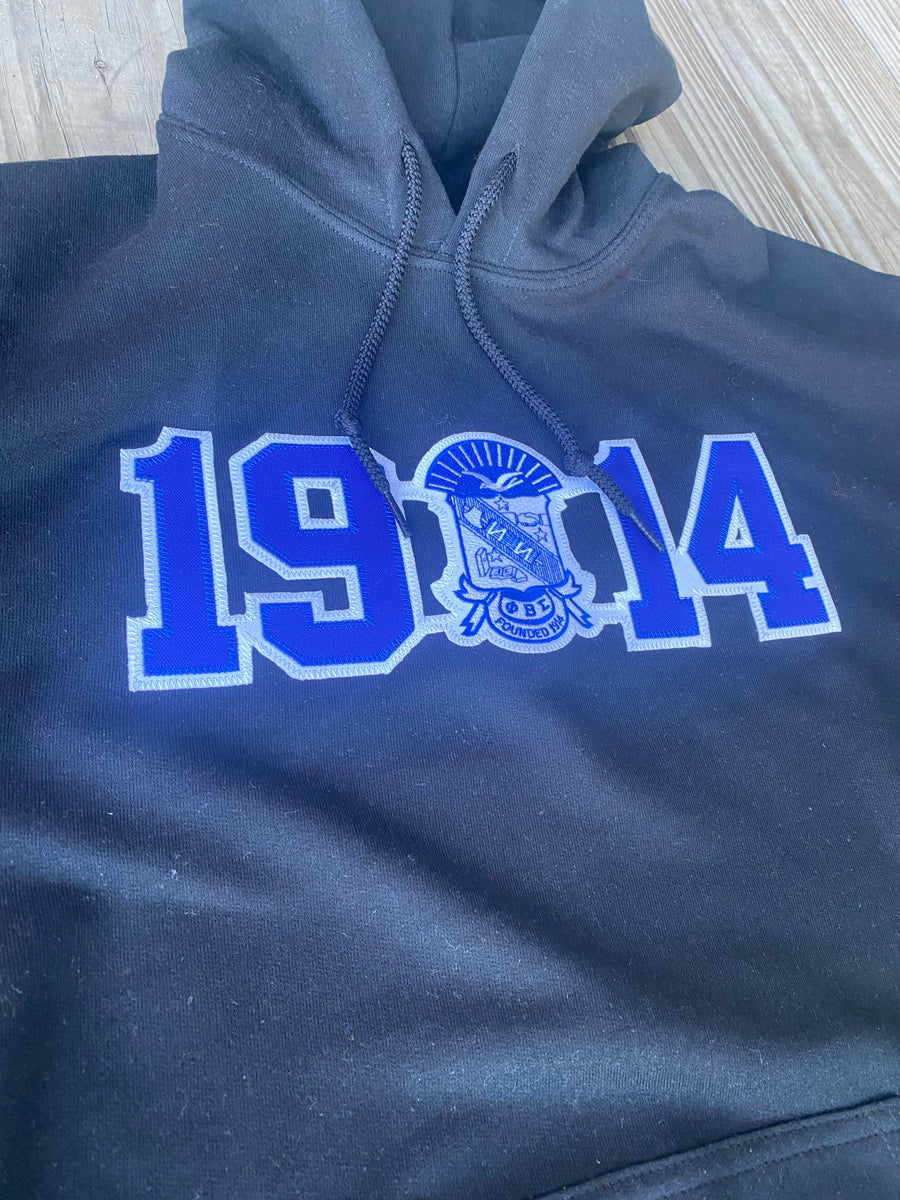 D9 - Stitch Founding Date Hoodie – Campus Greek & Embroidery Shop