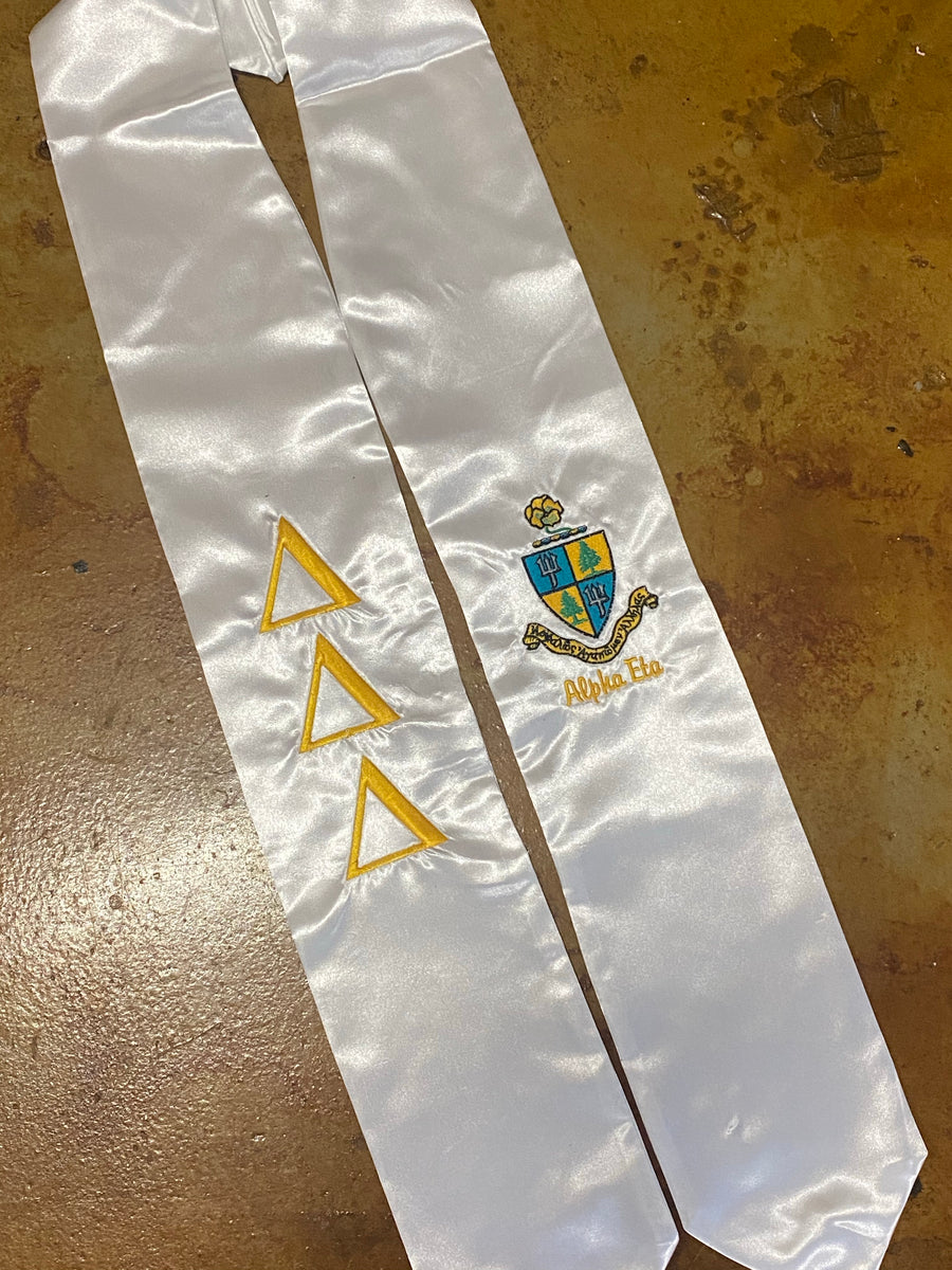 Tri Delta Stole - FSU – Campus Greek & Embroidery Shop